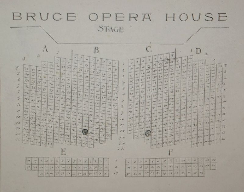 Bruce Opera House Historical Marker