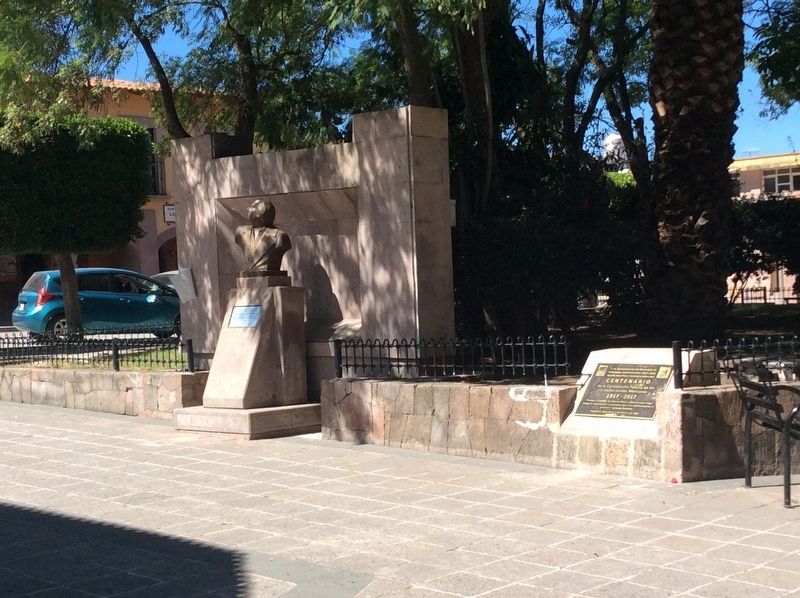 The Mexican Constitution of 1917 Historical Marker