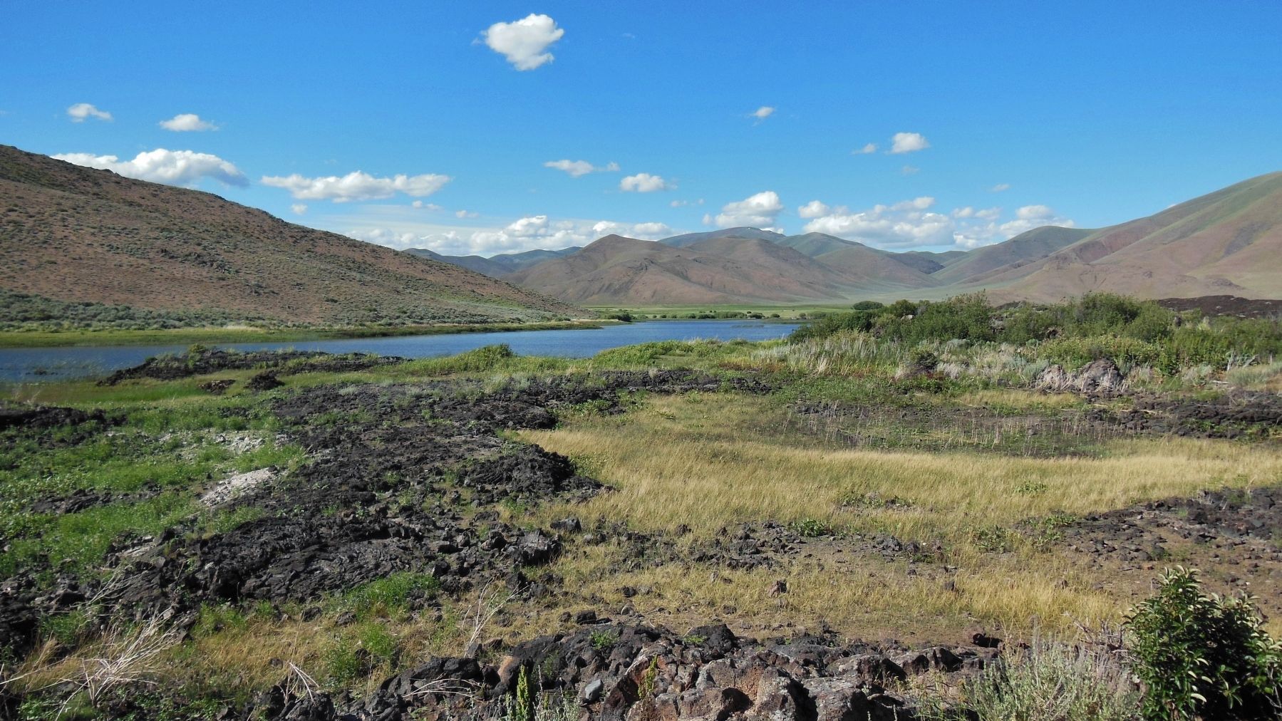 Water and Lava Historical Marker