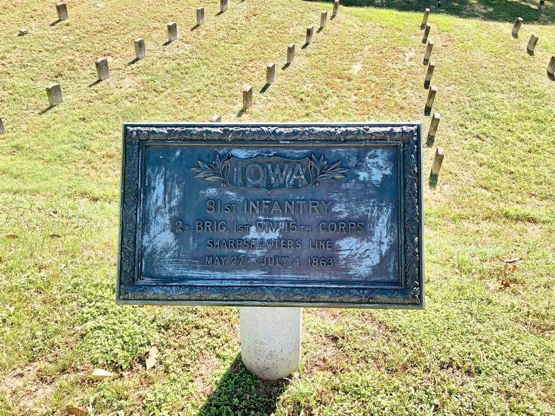 Iowa 31st Infantry Historical Marker