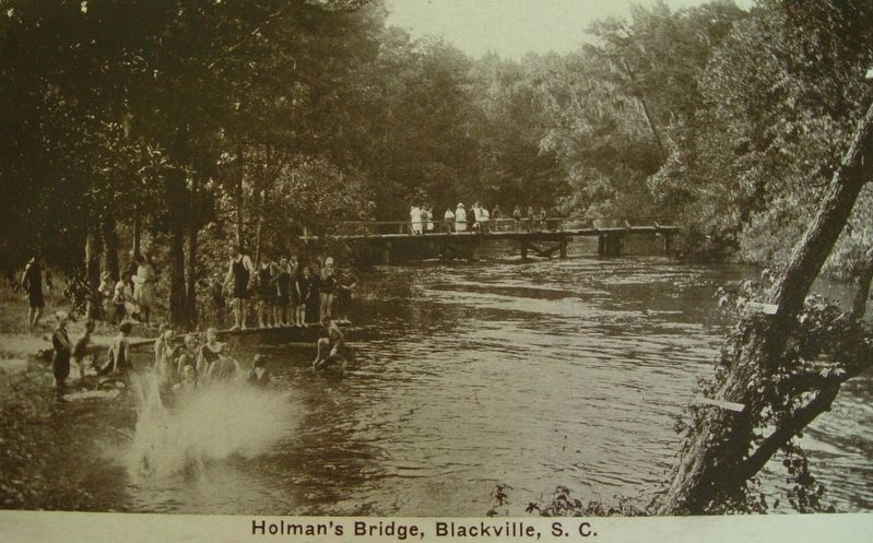 Holman's Bridge Historical Marker
