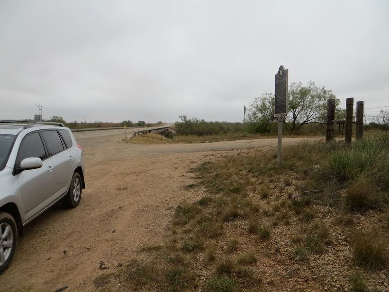Campsite of the Marcy Expedition Historical Marker