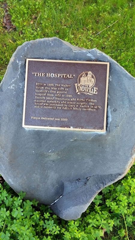"The Hospital" Historical Marker