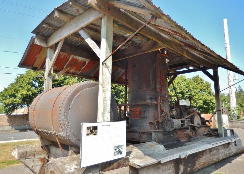Steam Donkey Historical Marker
