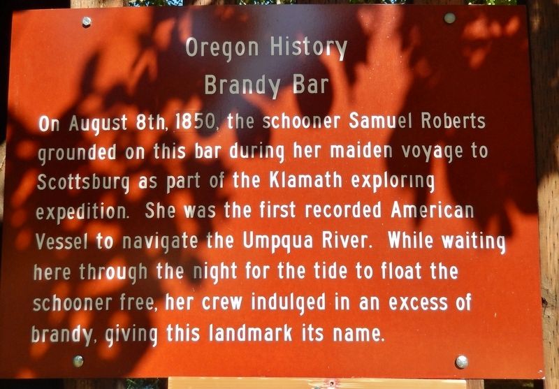 Brandy Bar Historical Marker