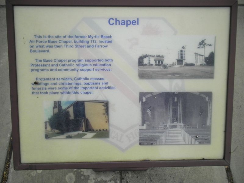 Chapel Historical Marker