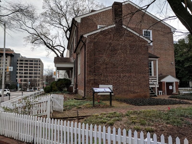 The John Marshall House Historical Marker