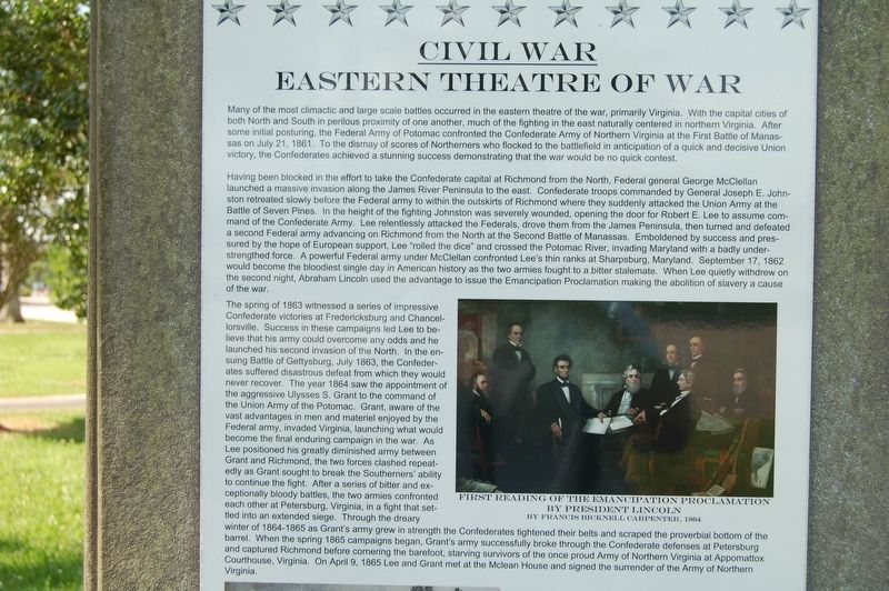 Civil War Historical Marker