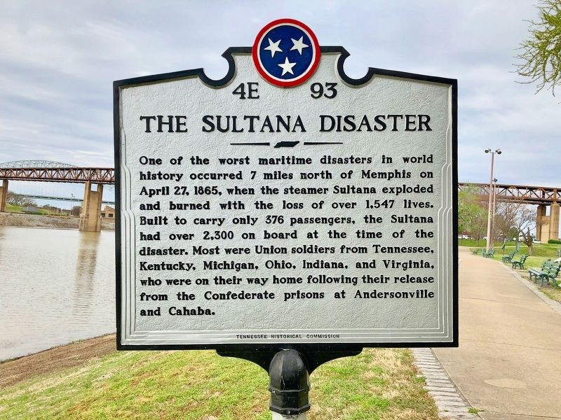 The Sultana Disaster Historical Marker