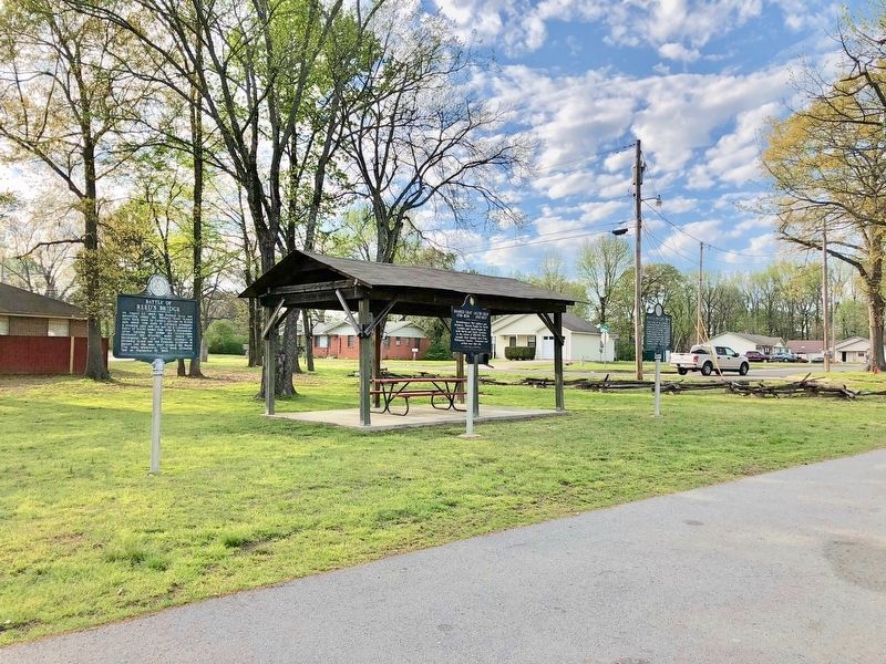 Battle of Reed's Bridge Historical Marker