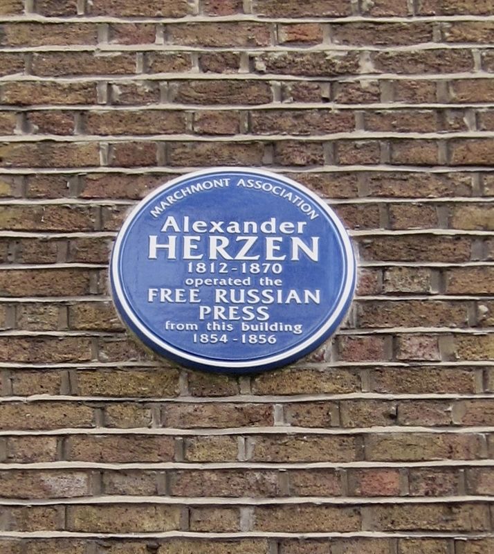 Alexander Herzen Historical Marker