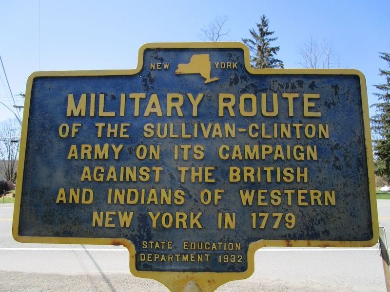 Military Route Historical Marker