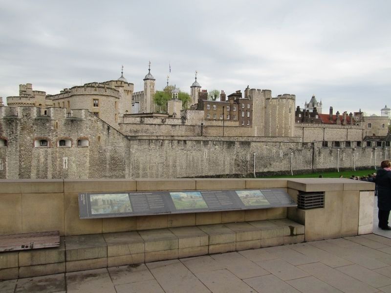The Tower in 1700 Historical Marker
