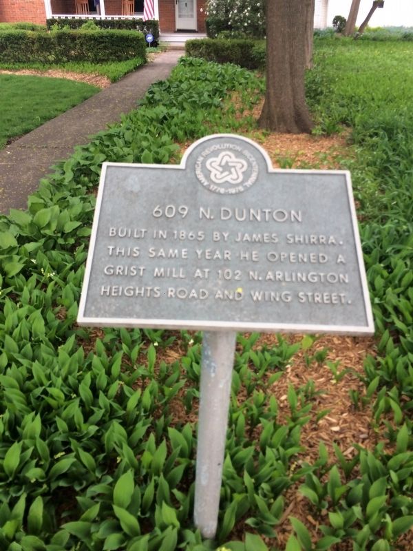 609 N. Dunton Historical Marker
