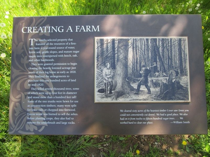Creating a Farm Historical Marker