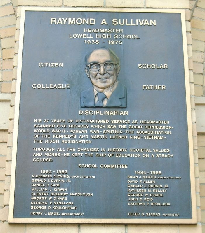 Raymond A. Sullivan Historical Marker