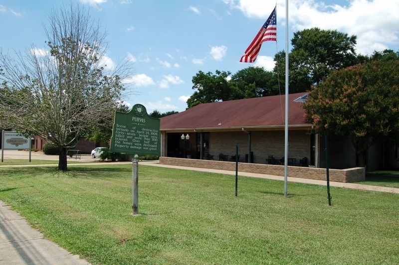 Purvis Historical Marker