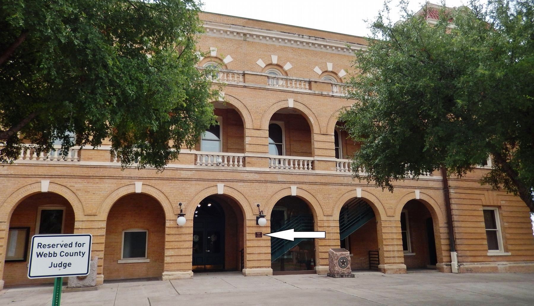 Webb County Courthouse Historical Marker