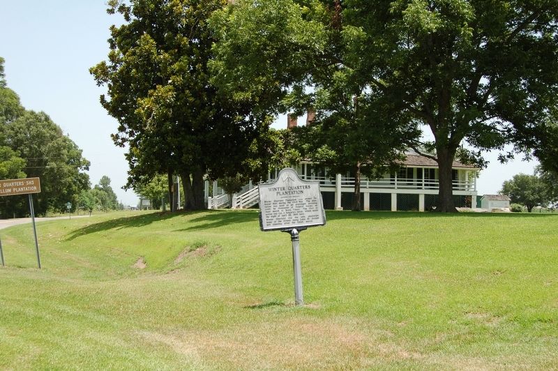 Winter Quarters Plantation Historical Marker