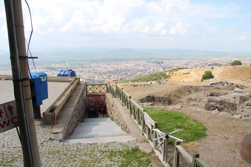 Pergamon Acropolis Historical Marker