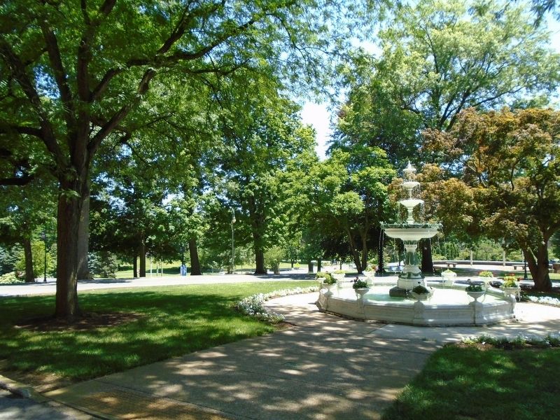 Lt. James F. Bearer, USMC Memorial Trees Historical Marker