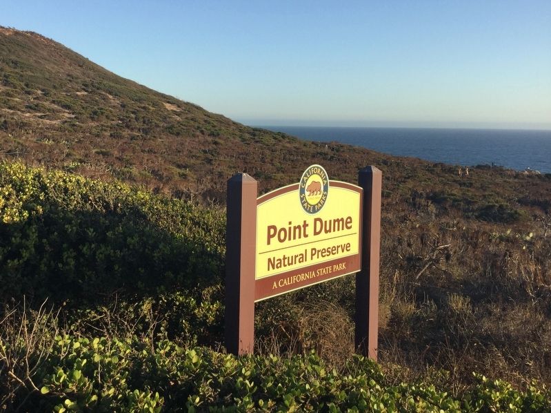 Point Dume Historical Marker