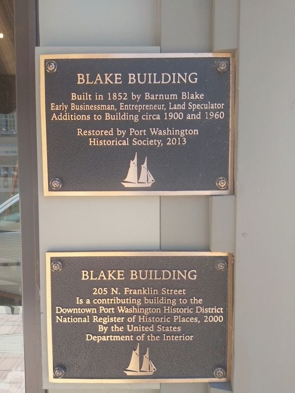 Blake Building Historical Marker