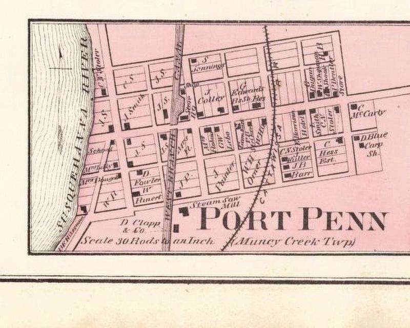 Welcome to Port Penn Historical Marker