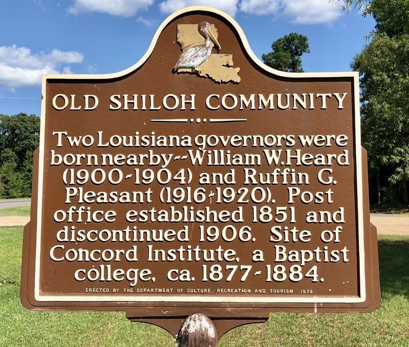 Old Shiloh Community Historical Marker