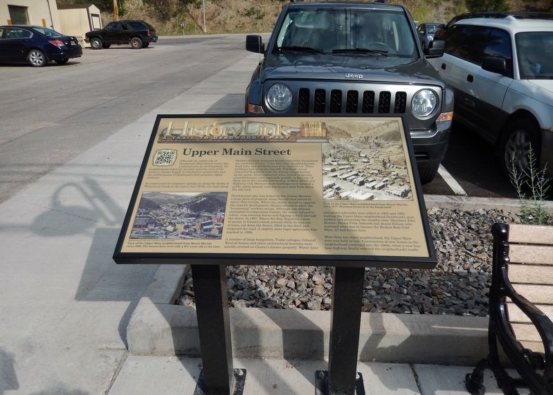 Upper Main Street Historical Marker