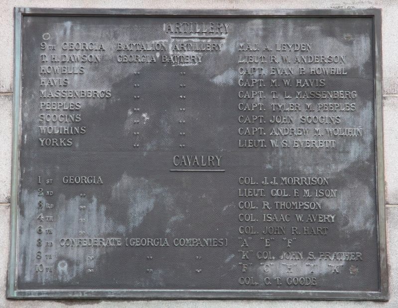 Georgia State Monument, a War Memorial