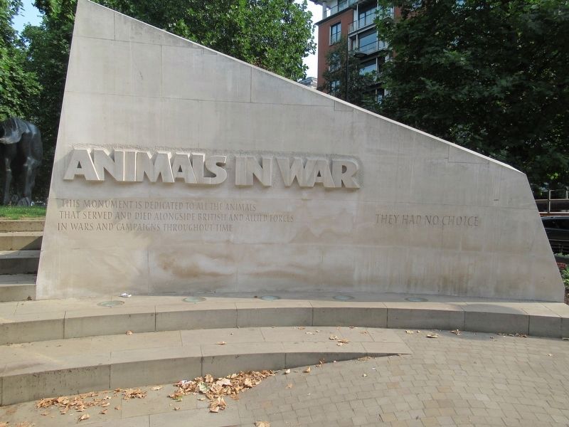 Animals In War, a War Memorial