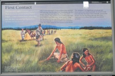 First Contact Between Two Cultures Historical Marker
