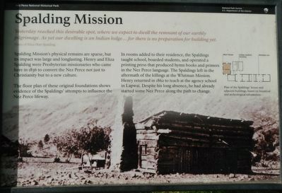 Spalding Mission Historical Marker