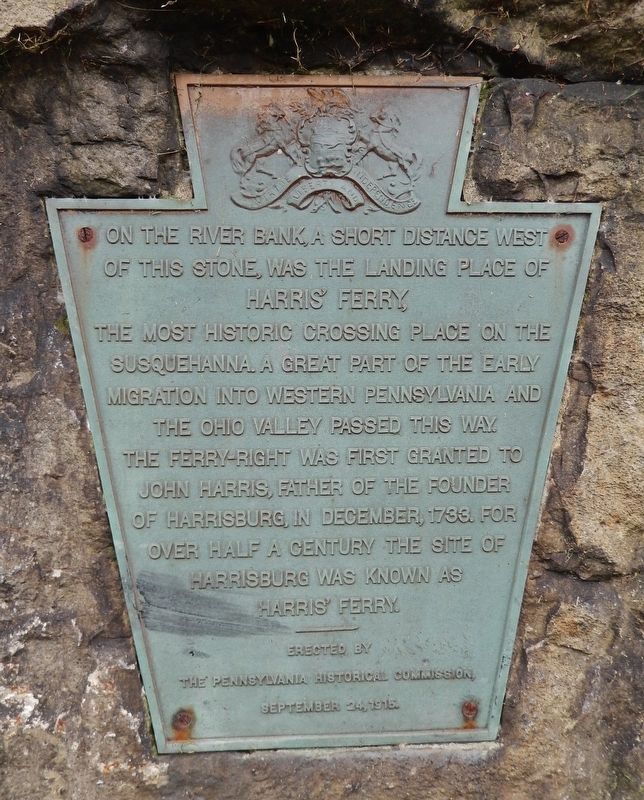 Harris' Ferry Historical Marker