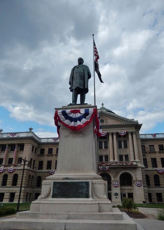 William McKinley Monument Historical Marker