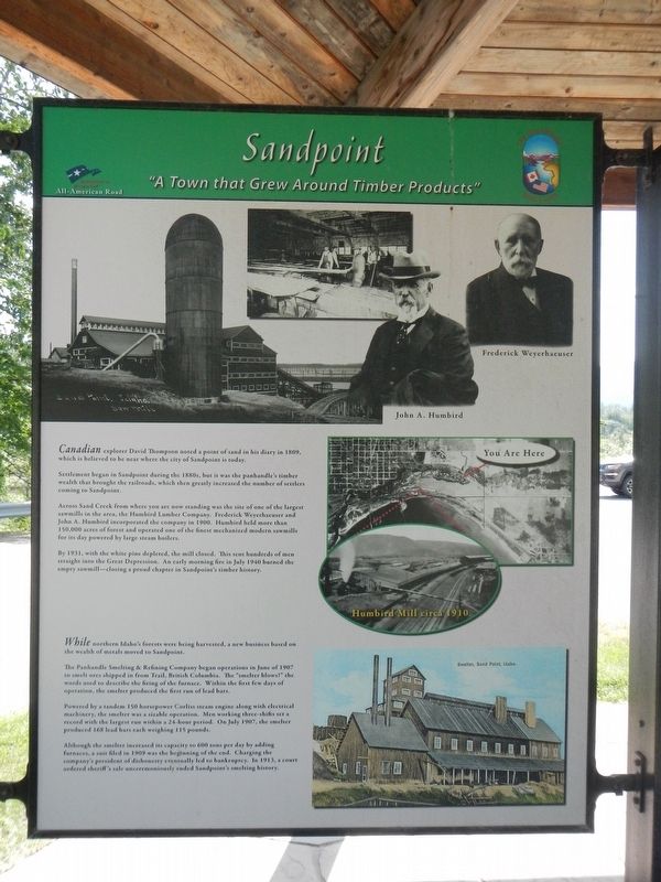 Sandpoint Historical Marker