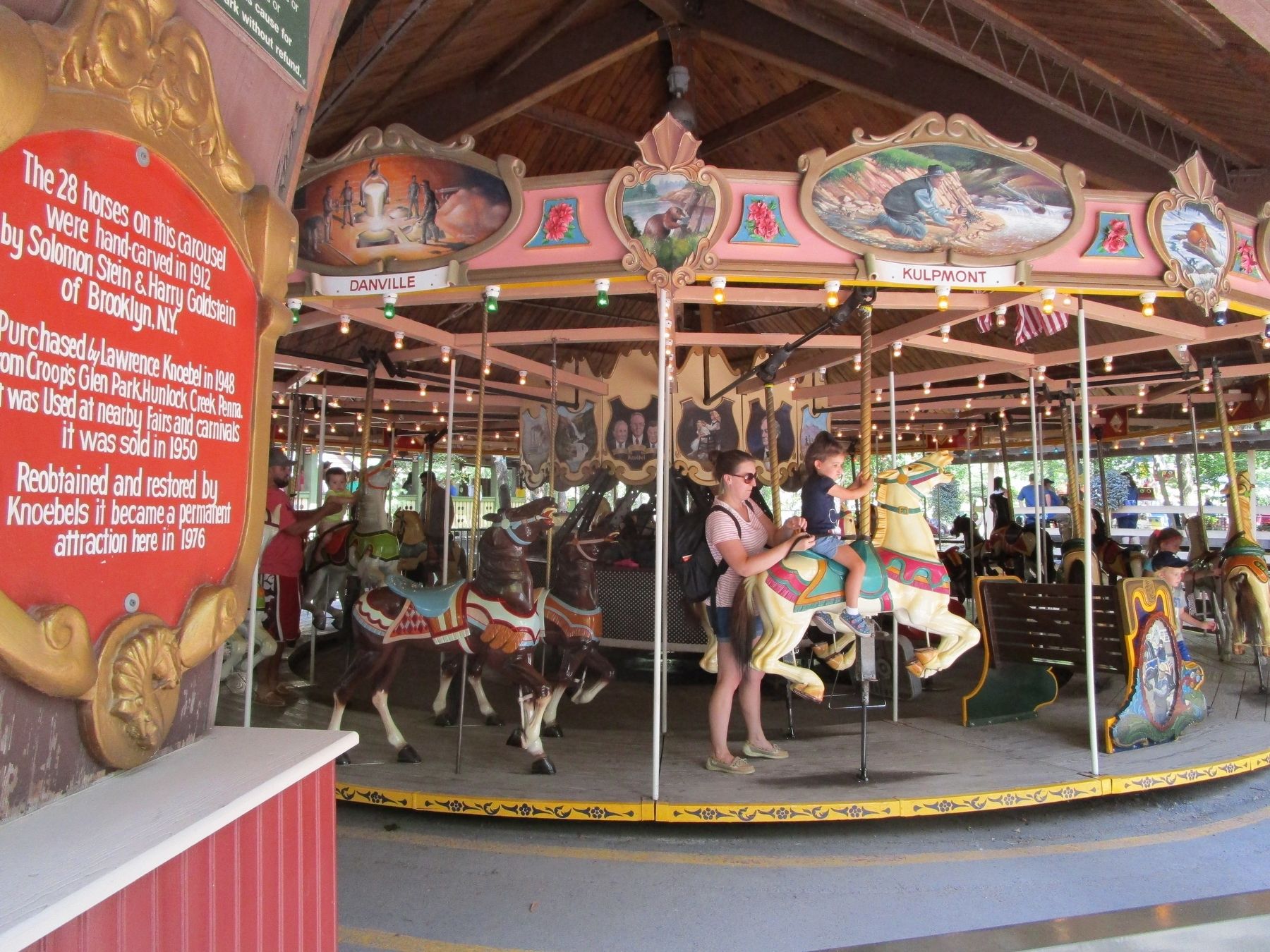 Stein & Goldstein Carousel Historical Marker