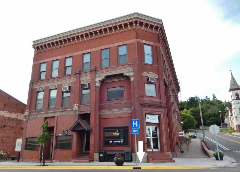 The First Finnish Newspaper in America Historical Marker