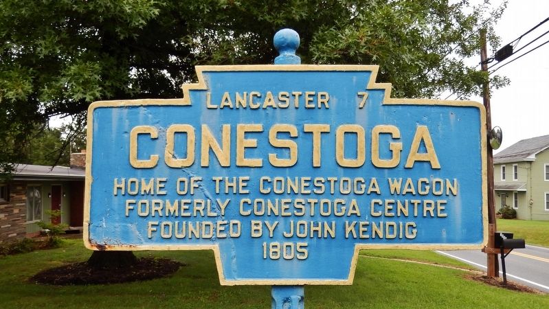 Conestoga Historical Marker