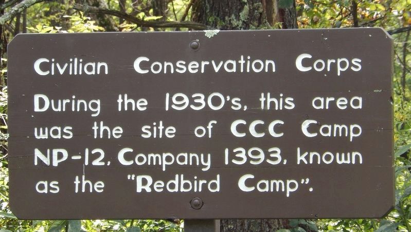 Civilian Conservation Corps Historical Marker