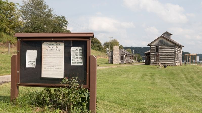 The Village of Adamsville Historical Marker