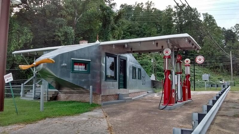 Airplane Filling Station Historical Marker