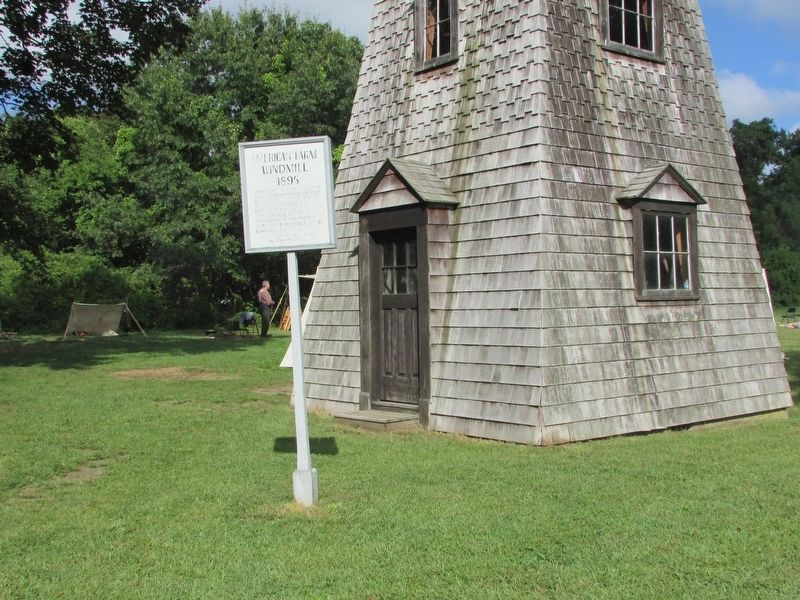 American Farm Windmill Historical Marker