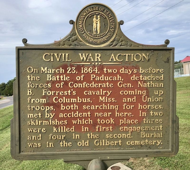 Civil War Action Historical Marker