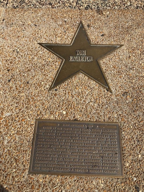 Tom Eagleton Historical Marker
