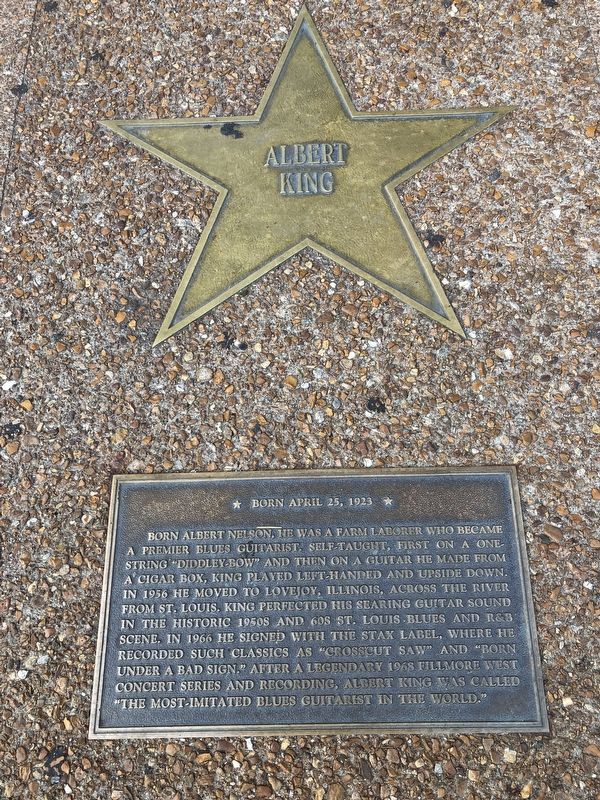 Albert King Historical Marker