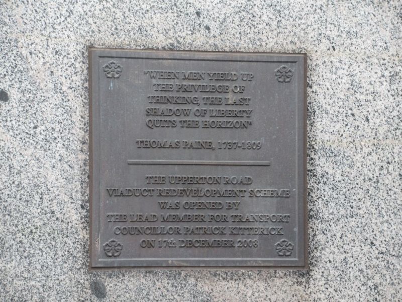 Upperton Road Viaduct Historical Marker