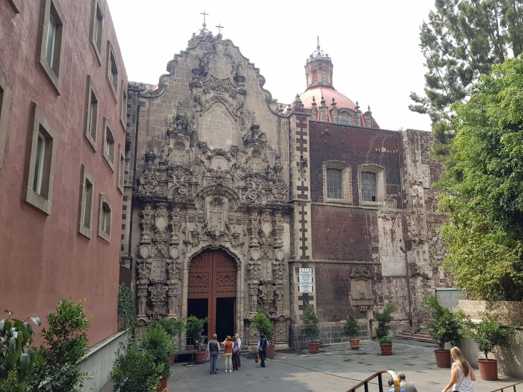 The Temple of San Francisco Historical Marker