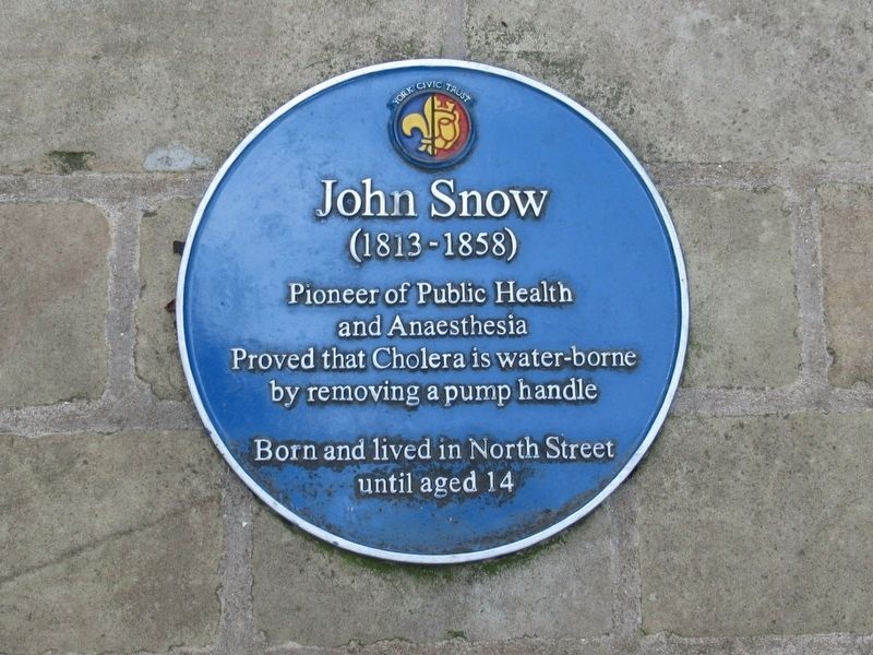 John Snow Historical Marker